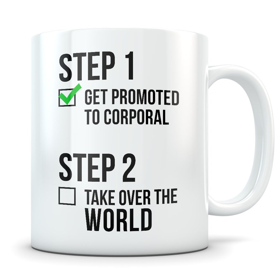 Corporal Promotion Gift, Corporal Promotion, Promoted Corporal ...