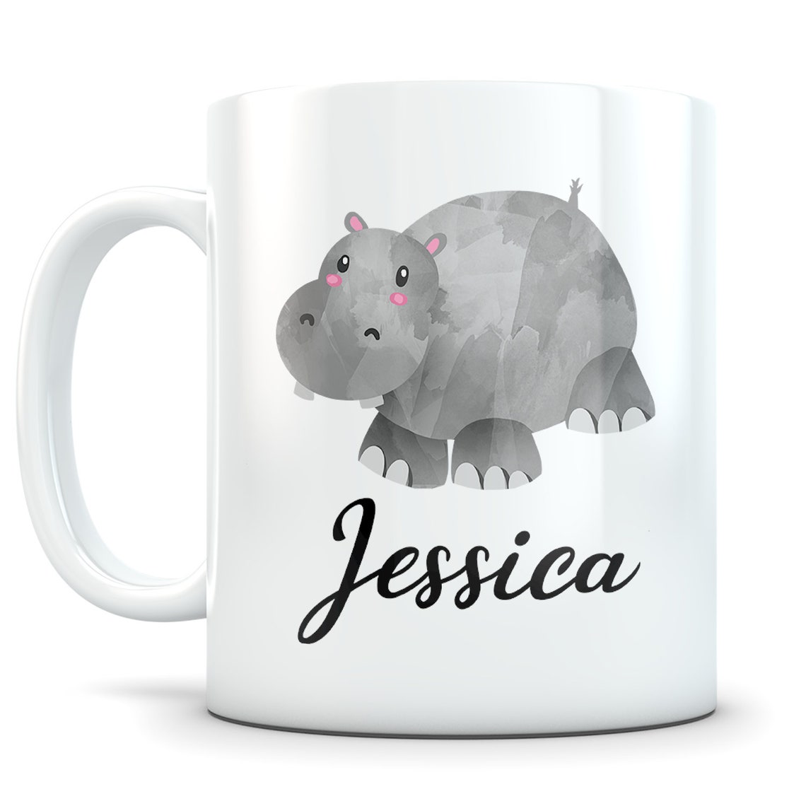 Hippo gift hippo mug hippo gift idea hippo cup hippo | Etsy