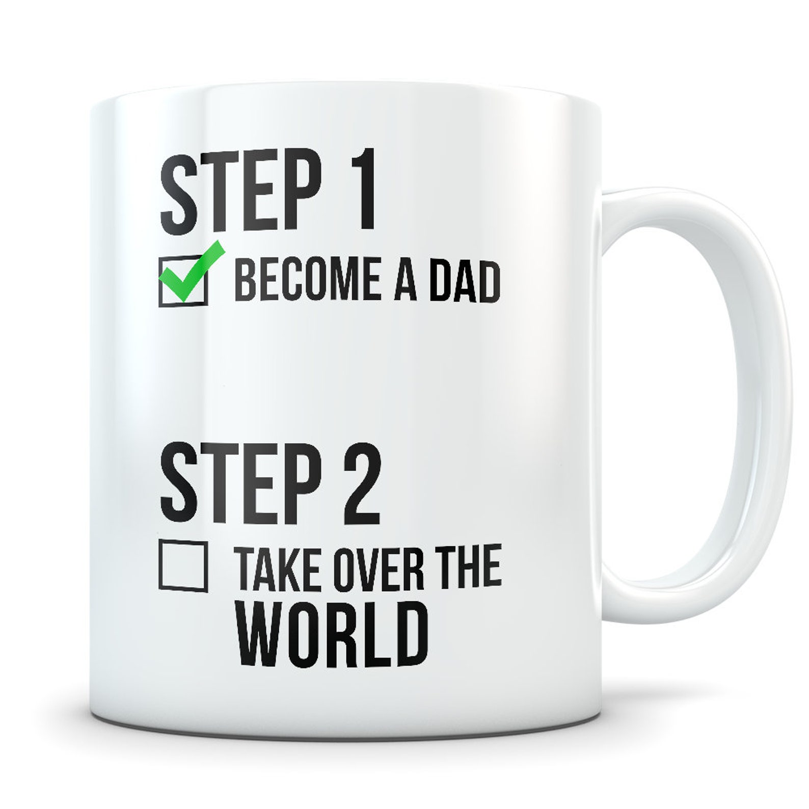 New dad gift future dad mug first fathers day future dad | Etsy