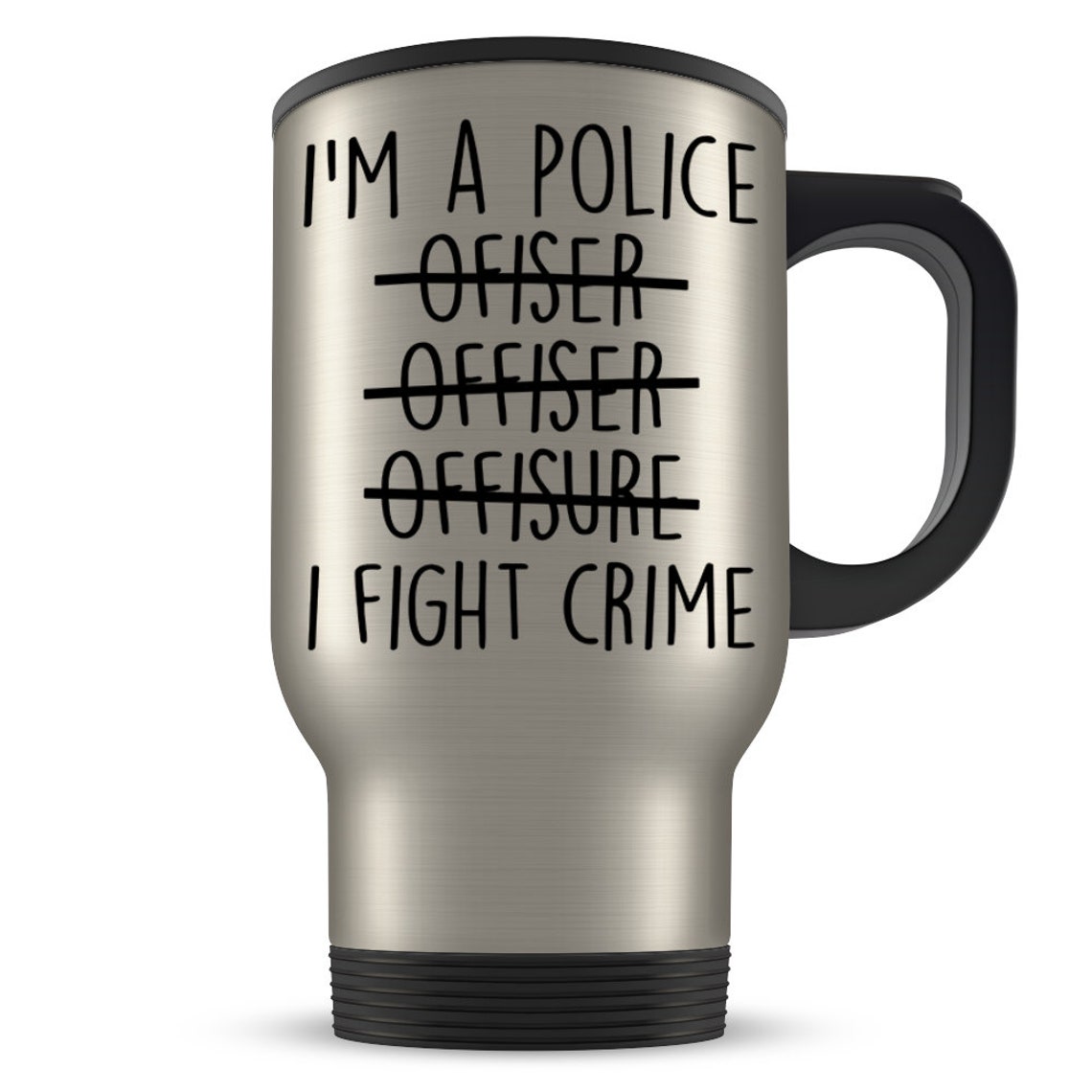 Cop Travel Mug Police Officer Travel Mug Cop Mug Cop Gift | Etsy