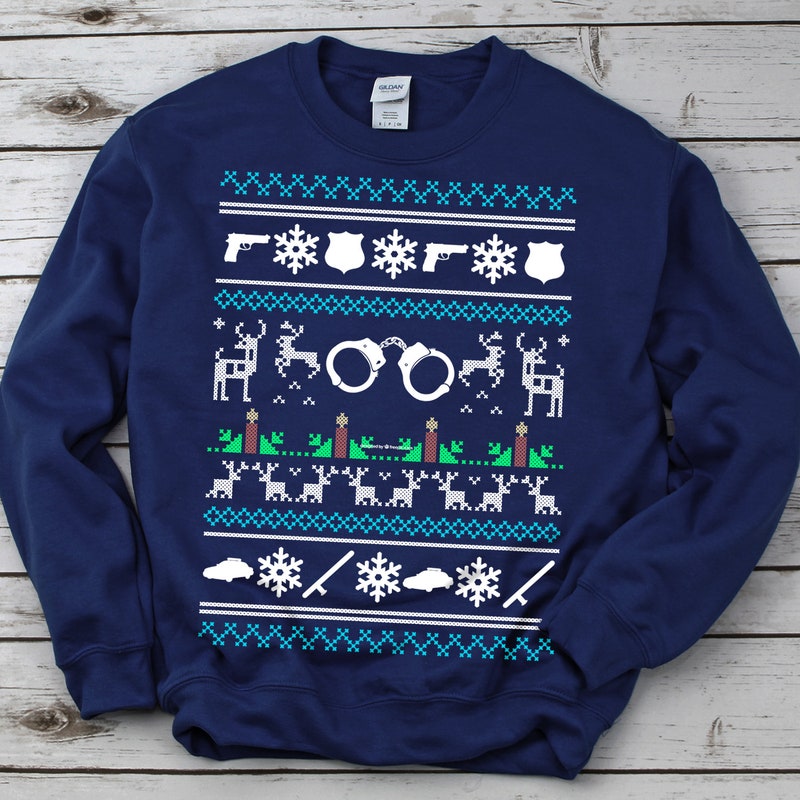 Police Sweater - Etsy