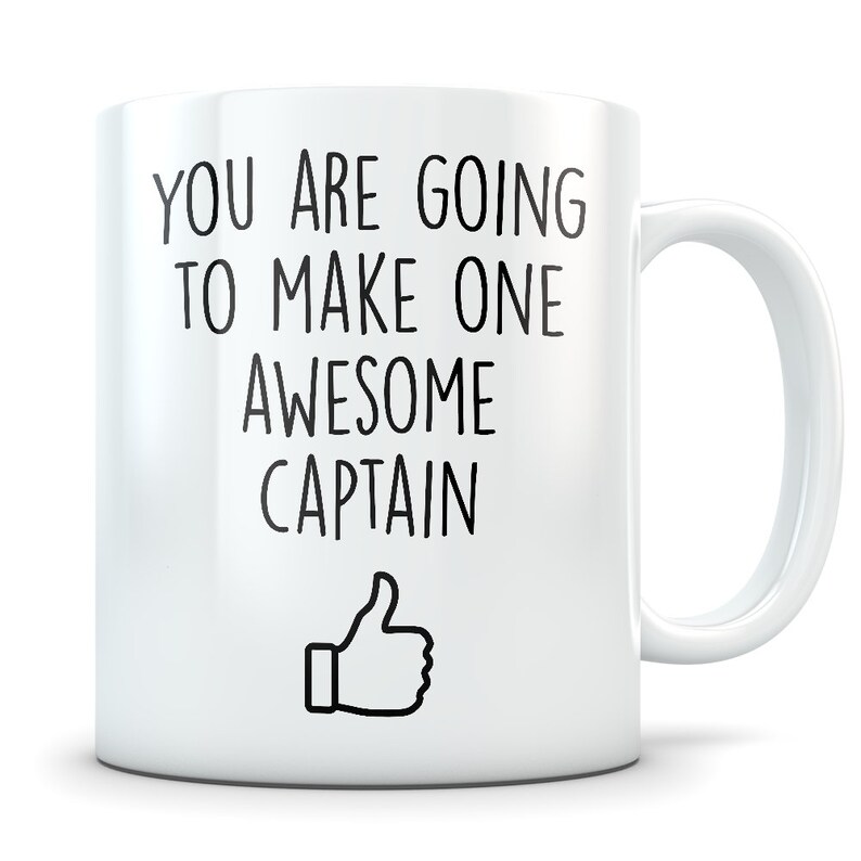 Captain Promotion Gift Captain Promotion Promoted Captain - Etsy