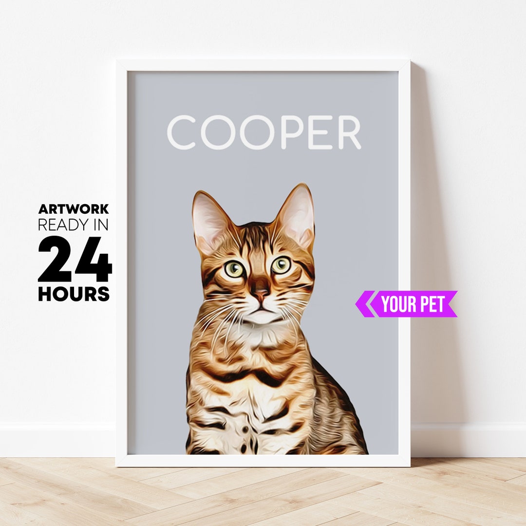 Personalized Bengal Gifts, Bengal Mom, Bengal Dad, Bengal Print, Bengal ...