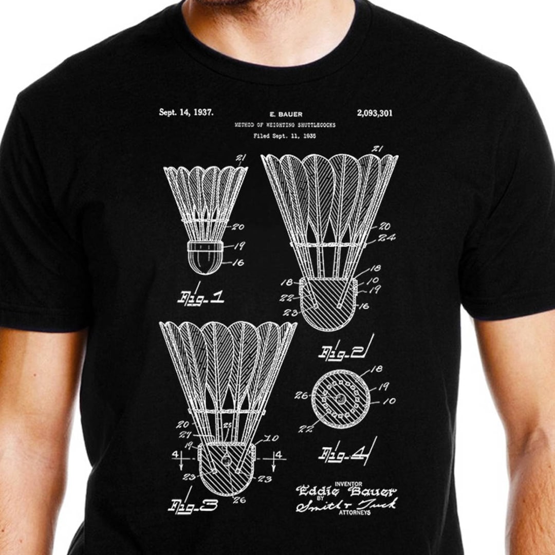 Badminton Shirt, Shuttlecock Shirt, Badminton Gift, Badminton Shirt for ...