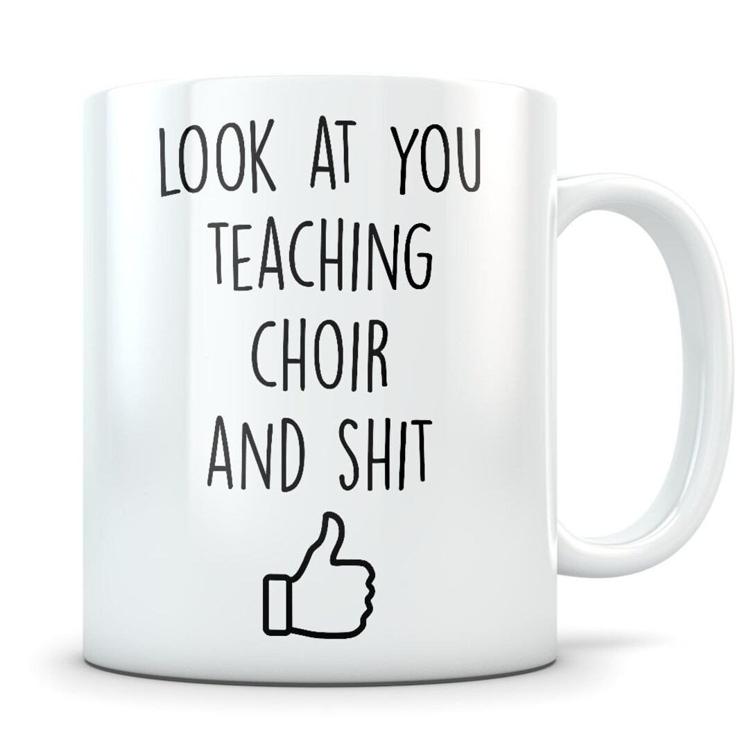 Choir Teacher Choir Teacher Gift Choir Teacher Mug Choir - Etsy