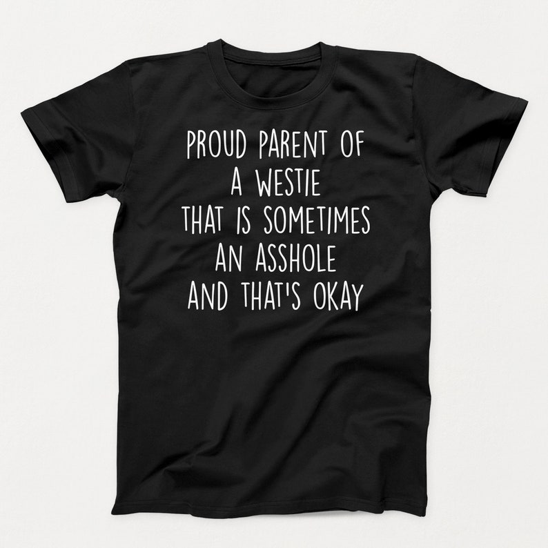 West Highland Terrier Shirt Westie Tshirt Westie Clothes | Etsy