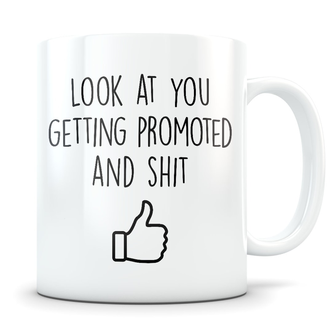 Job Promotion Gift for Women and Men, Job Promotion Mug, Promotion Gift ...