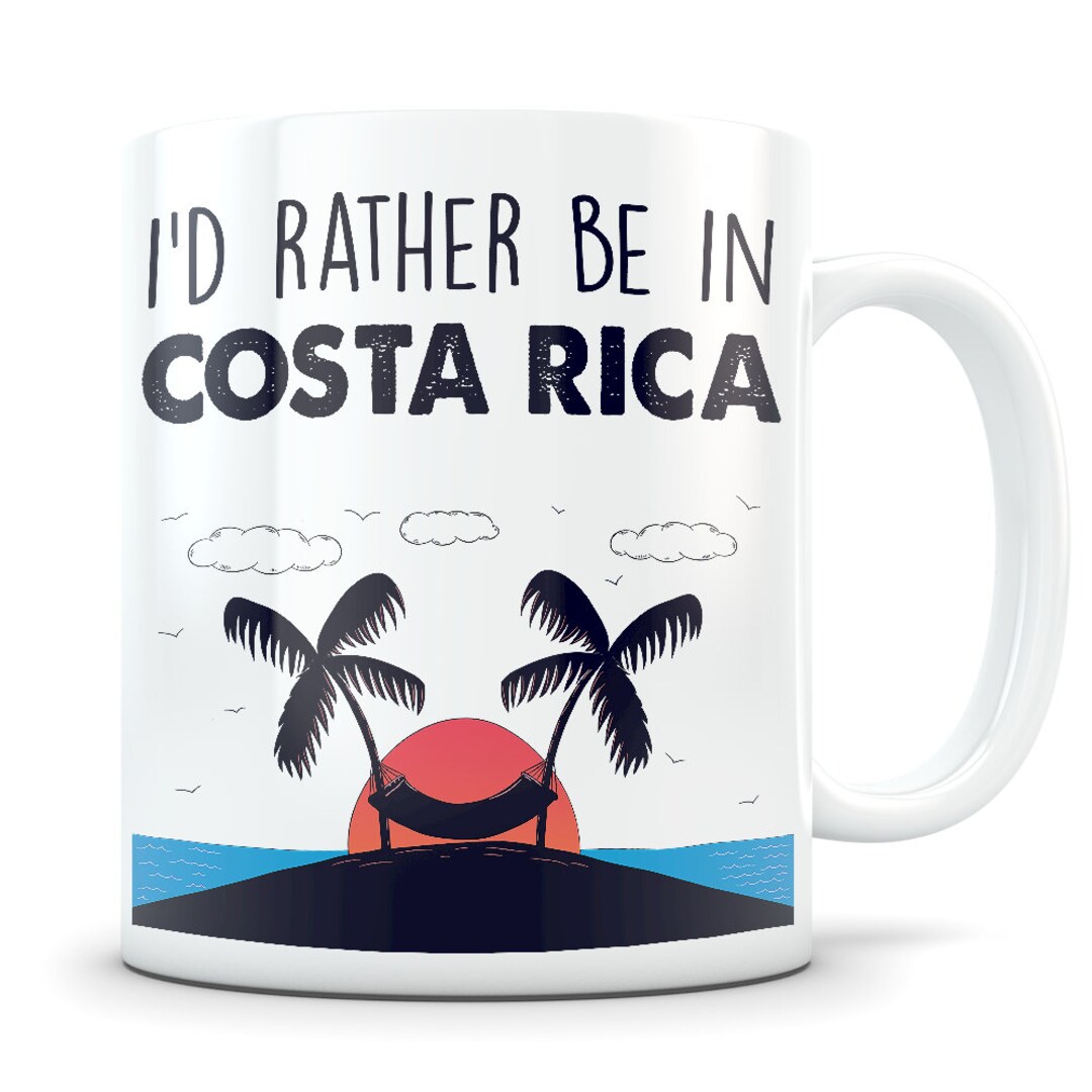 Costa Rica Souvenirs, Costa Rica Mug, Costa Rica Gift for Women and Men ...