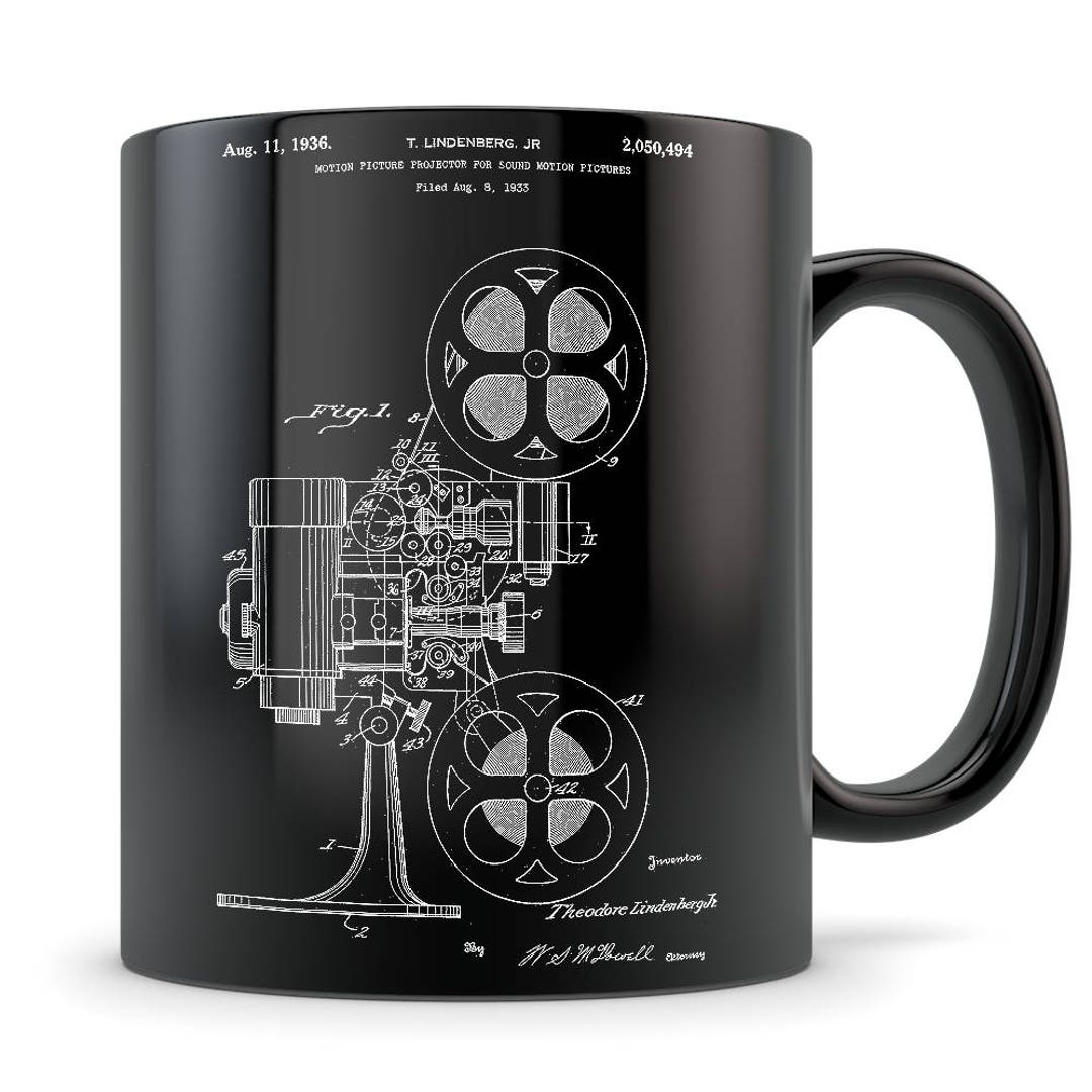 Film Mug, Film Gift, Film Director Gift, Screenwriter Gift ...