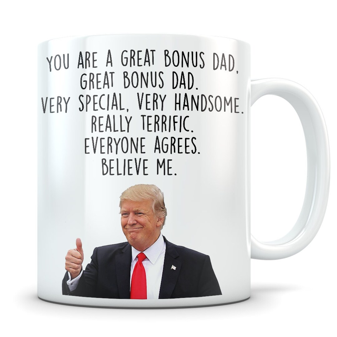 Bonus dad Mug, Funny Mug, Bonus Dad, Best Bonus dad, bonus dad mug ...
