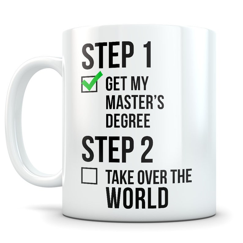 Masters Graduation Gift Masters Mug Masters Gift Masters - Etsy