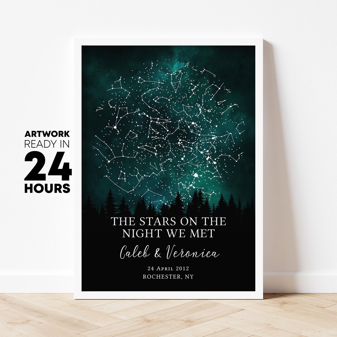 The Night We Met, First Date Gift, Gift for Boyfriend, Bf Gift ...