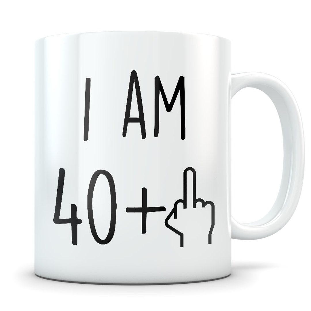 Funny 41st Birthday Gift, 41st Birthday Mug, 41 Year Old Birthday Gifts ...