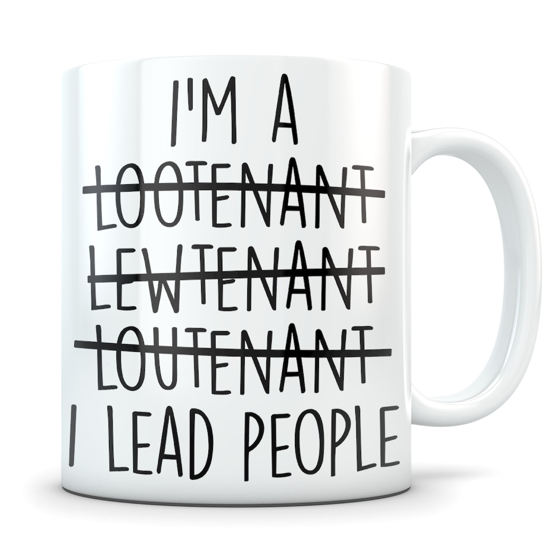 Lieutenant Gift, Lieutenant Mug, Lieutenant Promotion, Lieutenant ...