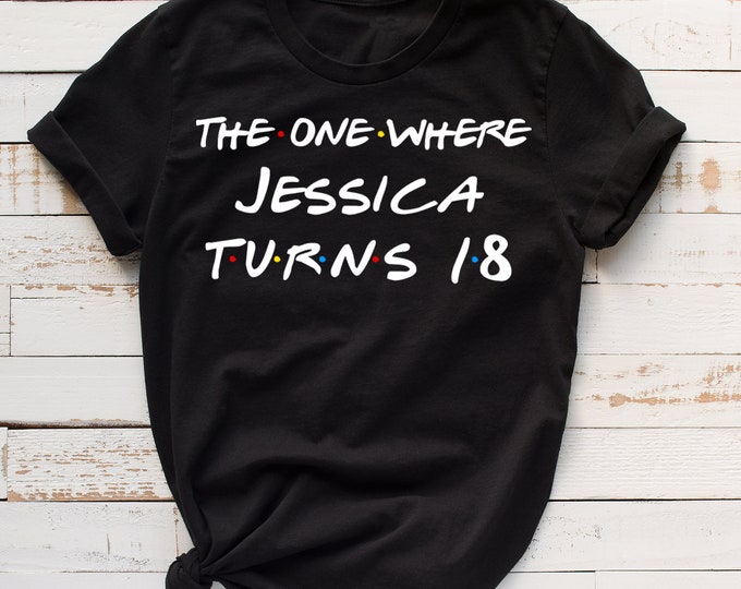 18th Birthday Gifts for 18 Year Olds Bday T Shirt Birthday Present for ...