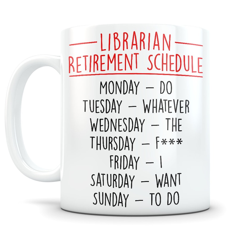 Librarian Retirement Gift for Men and Women Retired Librarian - Etsy