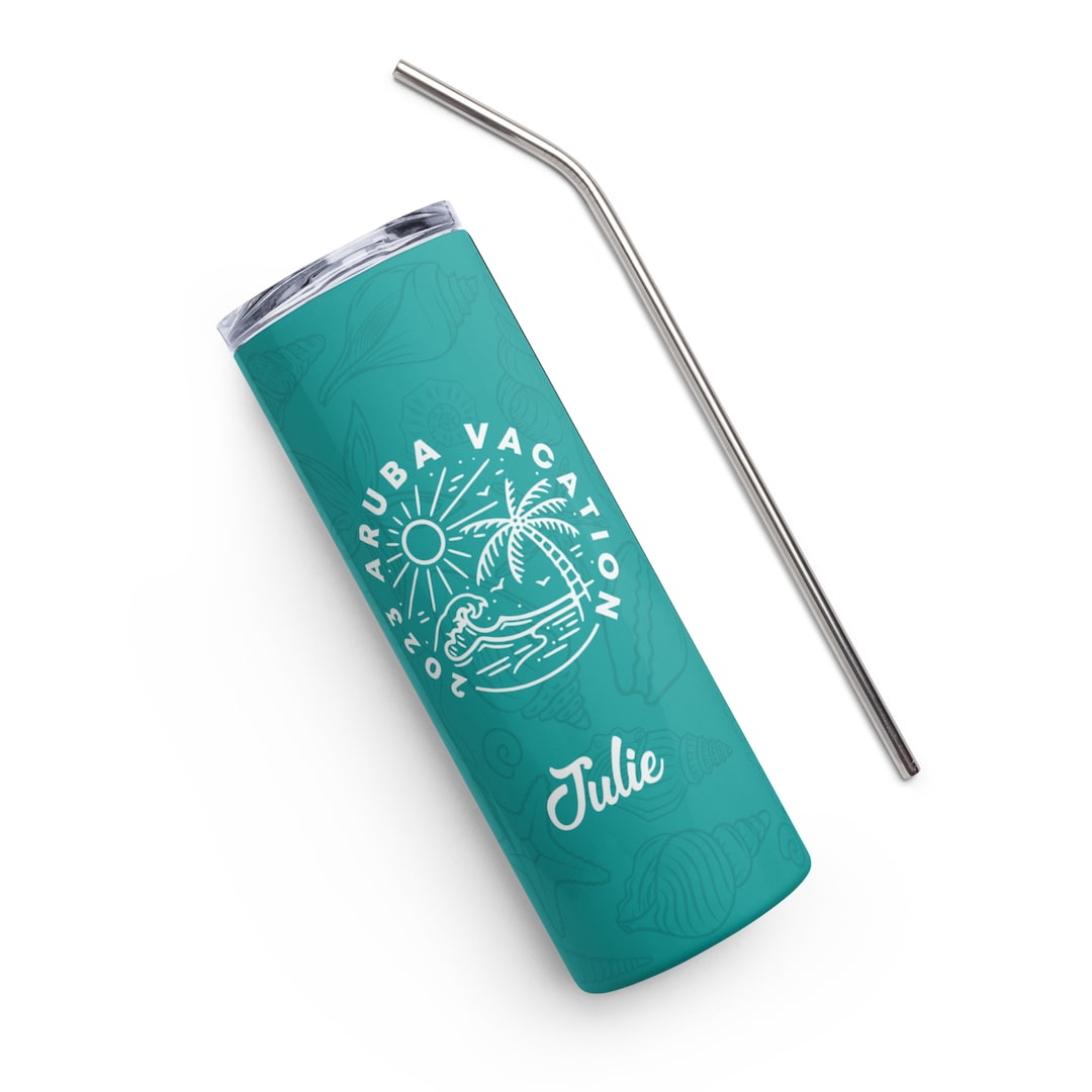 Aruba Gift, Aruba Travel Mug, Aruba Vacation, Aruba Trip, Aruba Tumbler ...