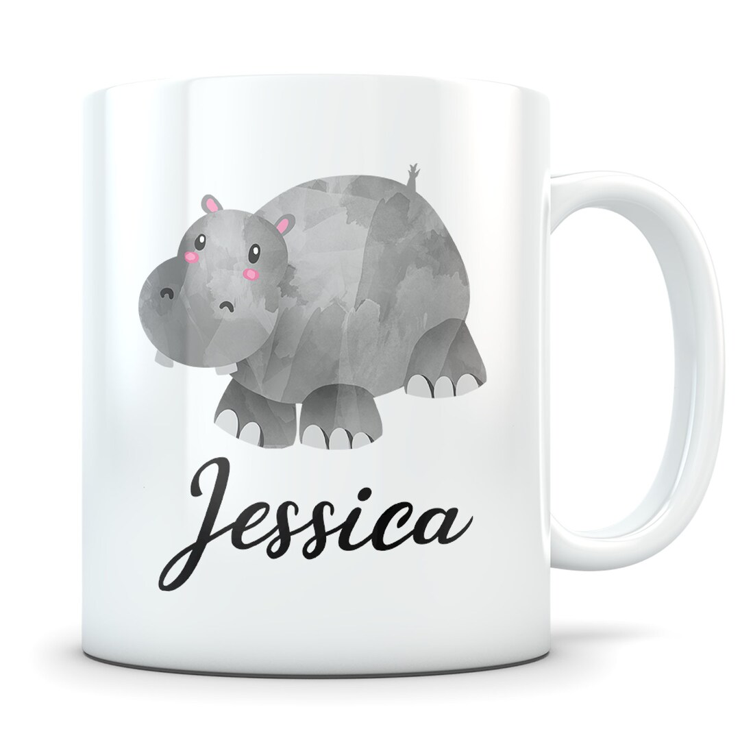 Hippo Gift, Hippo Mug, Hippo Gift Idea, Hippo Cup, Hippo Lover, Hippo ...