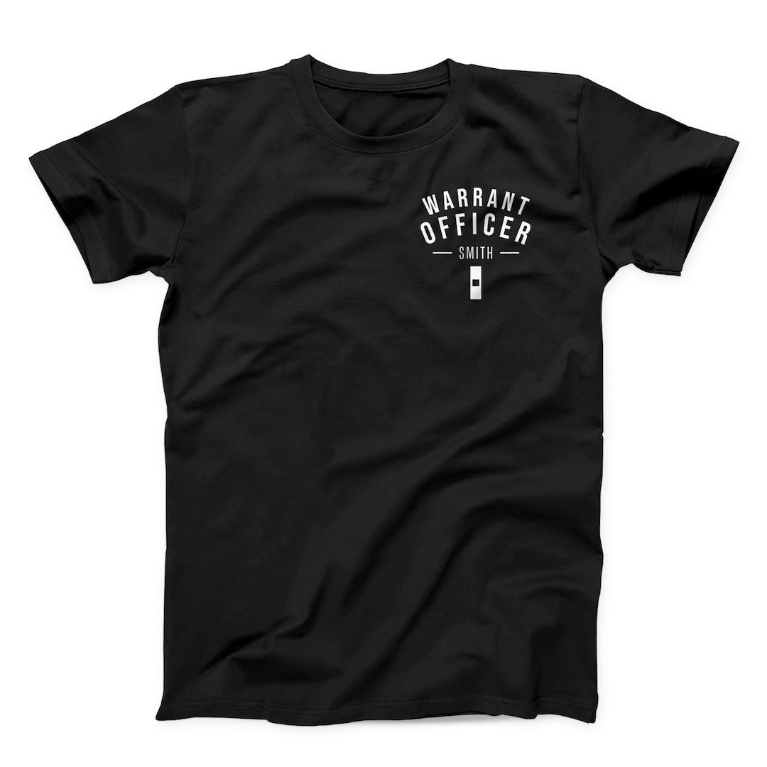 Warrant Officer Shirt, Warrant Officer Tshirt, Warrant Officer T Shirt ...