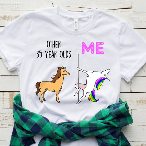 Funny Birthday T Shirt 35th Birthday Gift Ideas Bday Present - Etsy