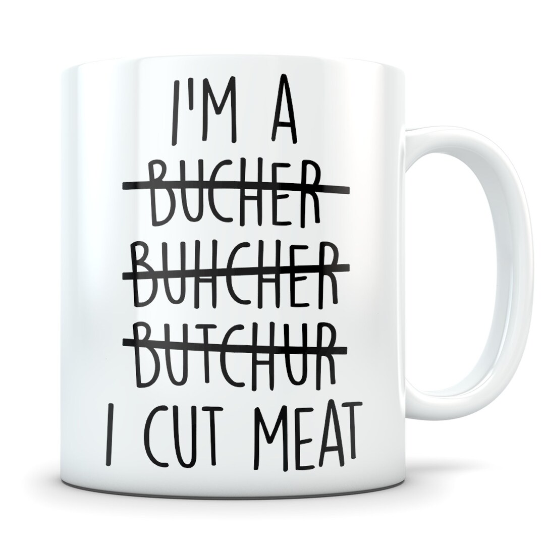 Butcher Gift, Butcher Mug, Butcher Gift Idea, Butcher Gift for Men ...