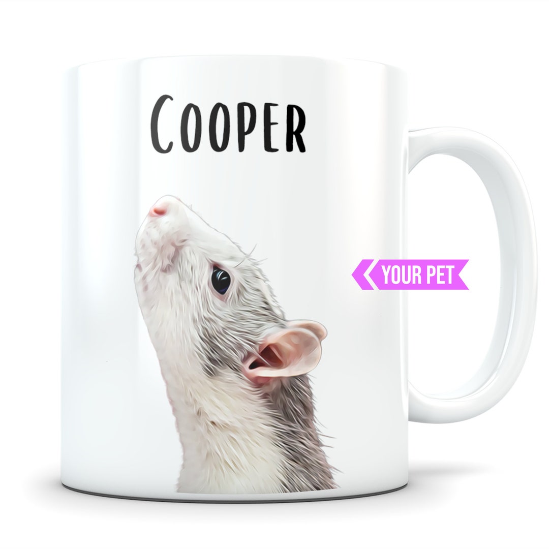 Rat Gift, Rat Mom, Rat Dad, Rat Memorial, Personalized Rat, Rat Mug ...