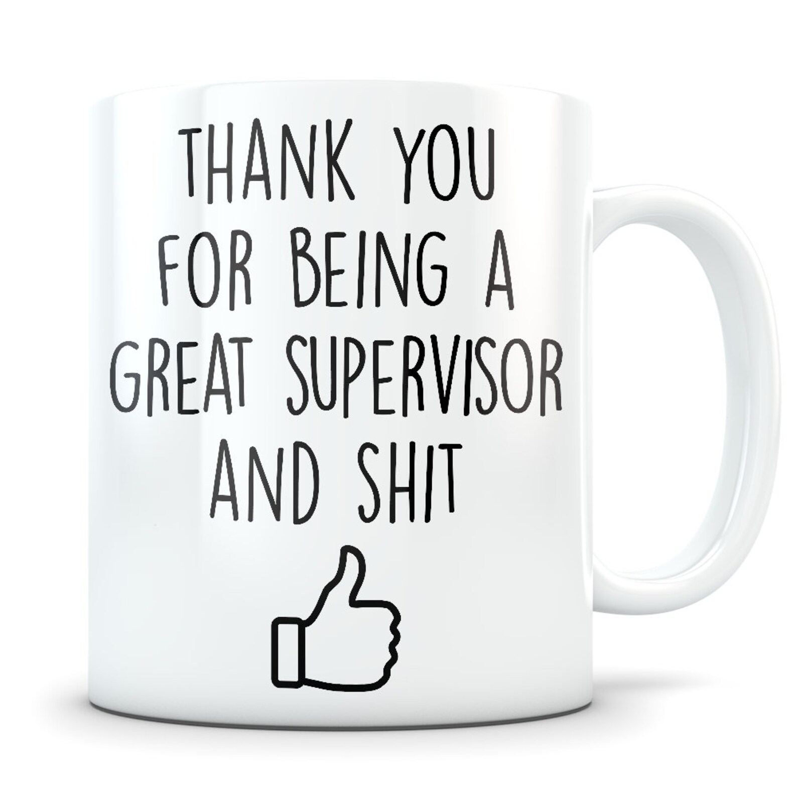 Thank You Supervisor Gift Funny Supervisor Gift for Men and | Etsy
