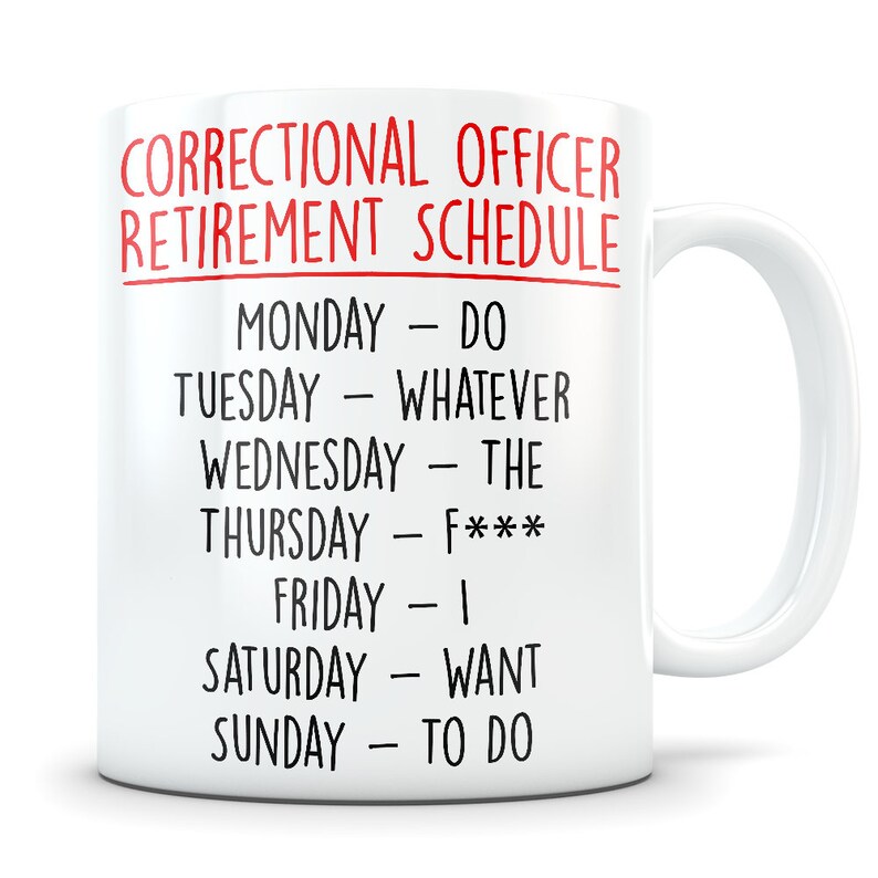 Correctional Officer Retirement Gift for Men and Women - Etsy