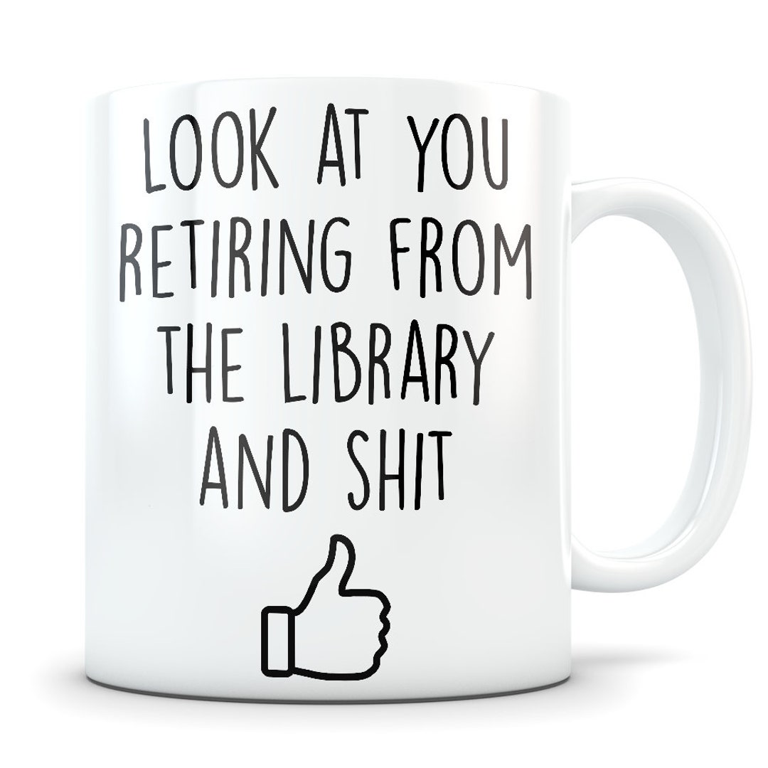 Librarian Retirement Gift for Men and Women Retired Librarian - Etsy
