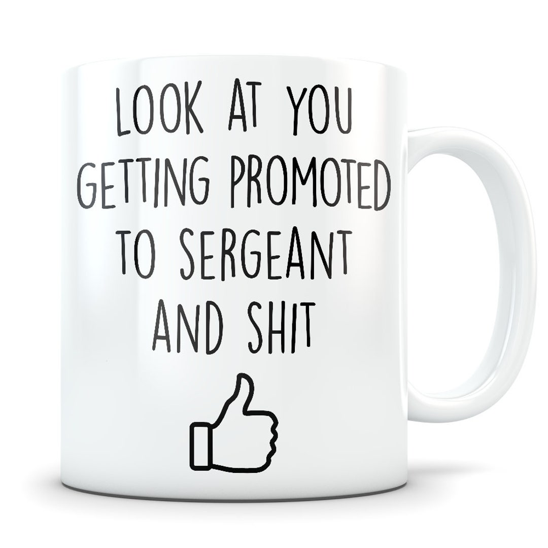 Sergeant Promotion Gift, Sergeant Promotion, Promoted Sergeant ...
