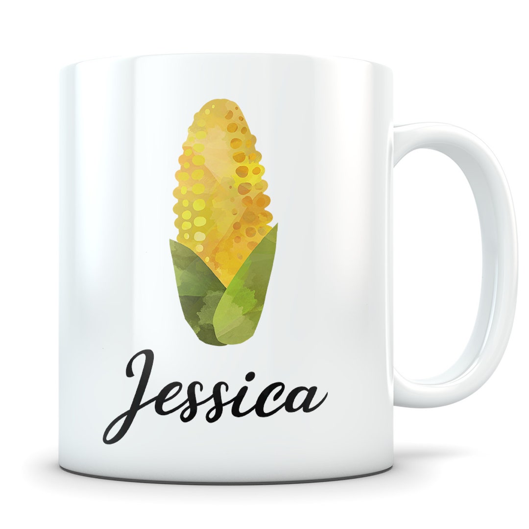 Corn Gift, Corn Mug, Corn Gift Idea, Corn Cup, Corn Lover, Corn Coffee ...