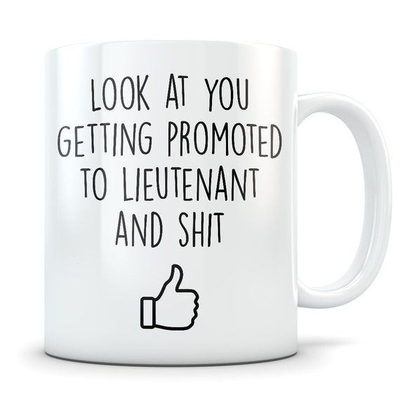 Lieutenant Promotion Gift Lieutenant Promotion Promoted | Etsy