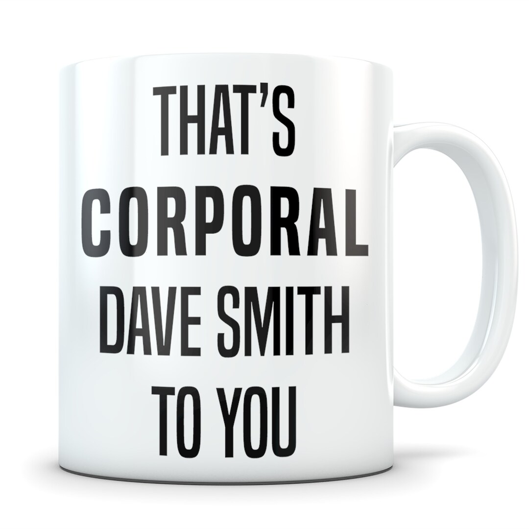 Corporal Promotion Gift, Corporal Promotion, Promoted Corporal ...