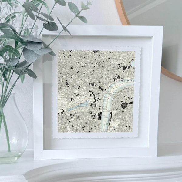 Framed Os Map - Etsy UK