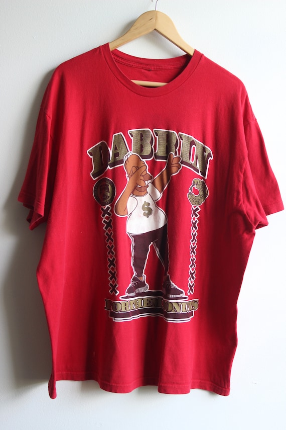 SIMPSONS BOOTLEG TEE \\ homer simpson dabbin for them… - Gem
