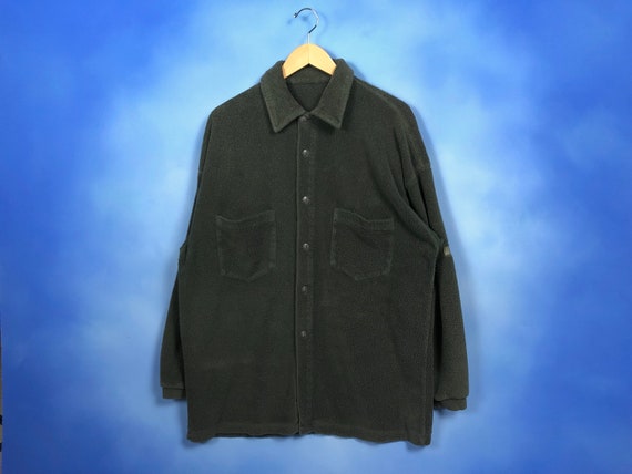 Vintage GOTCHA FUZZY BUTTONDOWN Oversized Gotcha Buttondown - Etsy