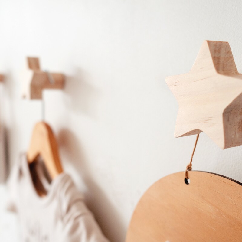 Star Wall Hooks - Etsy