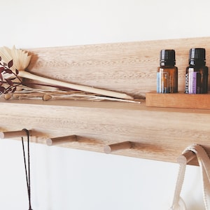 Entryway Organiser With Hook Key Holder (all in One) - Wall Mount Coat ...