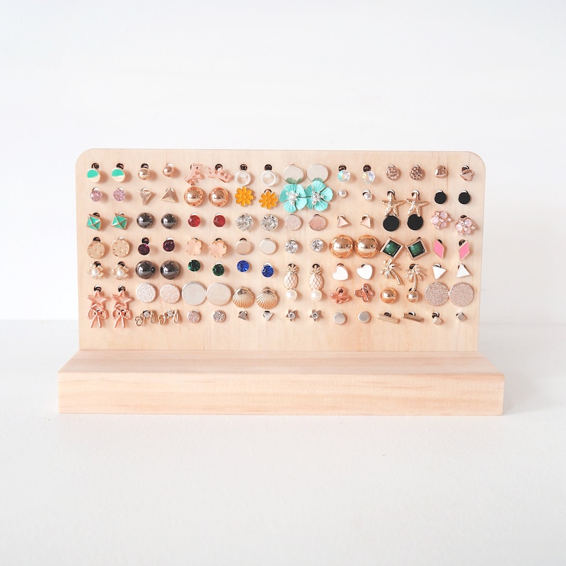 Stud Earring Holder - Etsy