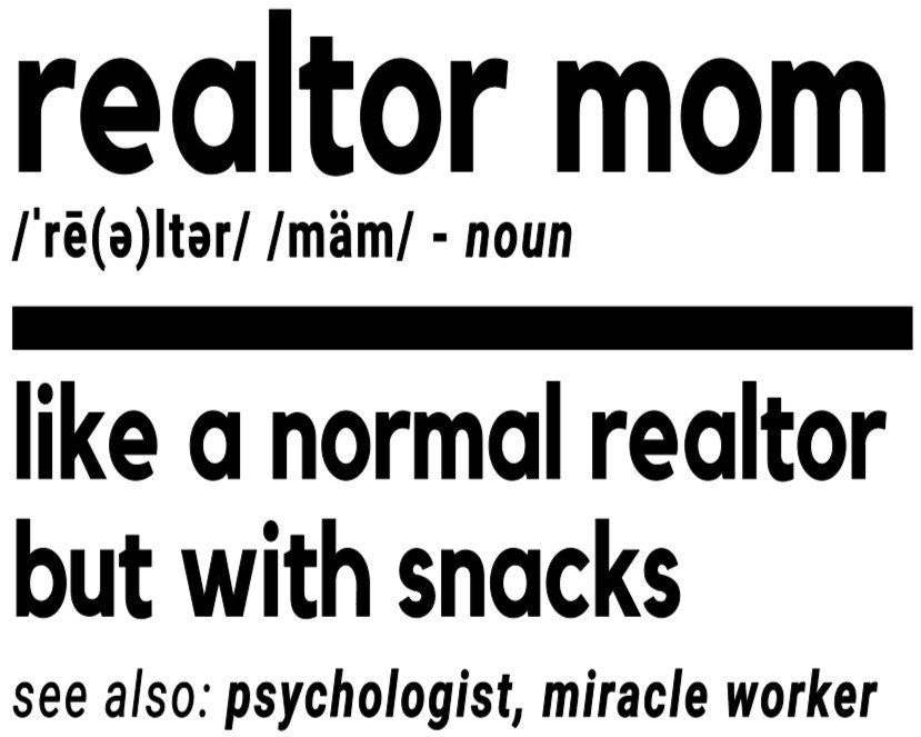 REALTOR MOM Definition SVG Image Funny - Etsy