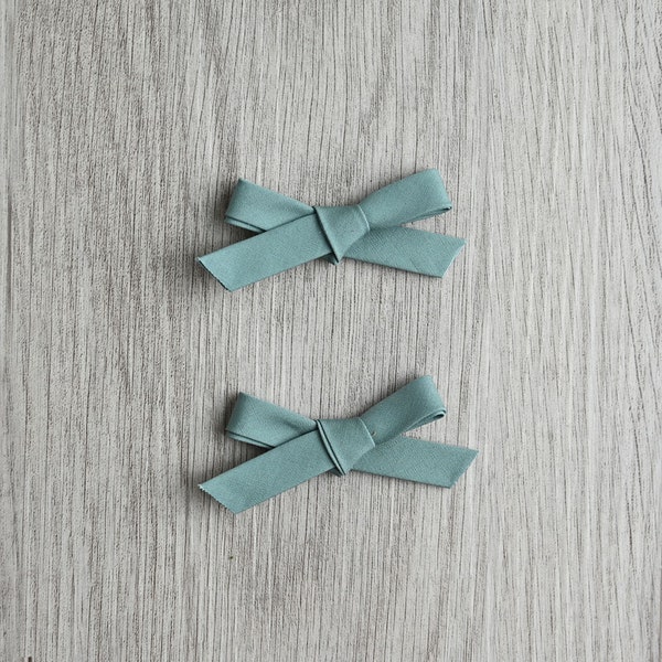 Teal Bow - Etsy