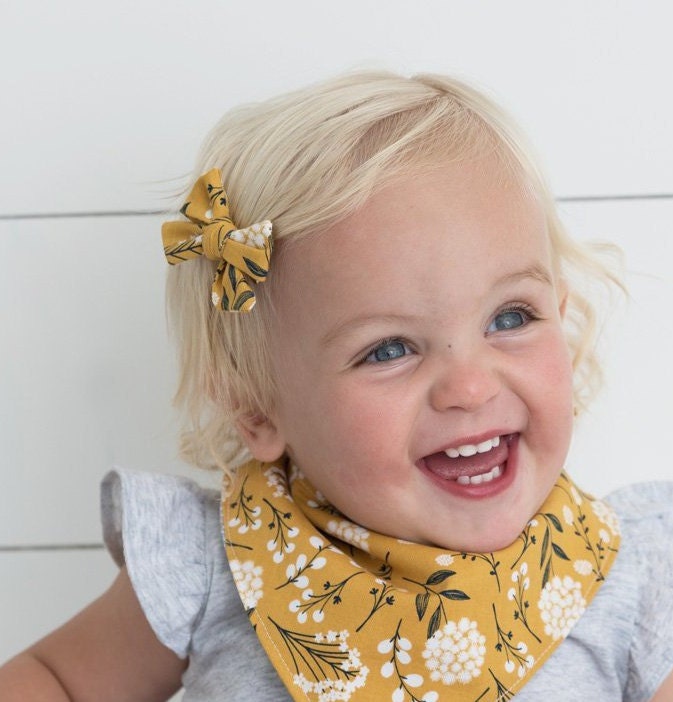 White Sparkle Fabric Bows Girl Bow Headband Toddler Bow | Etsy