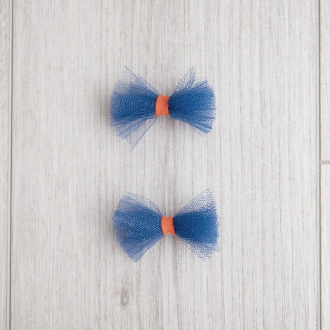Denver Broncos Bows | Girl Bows | Sports Bows | Tulle Bows | Headband ...