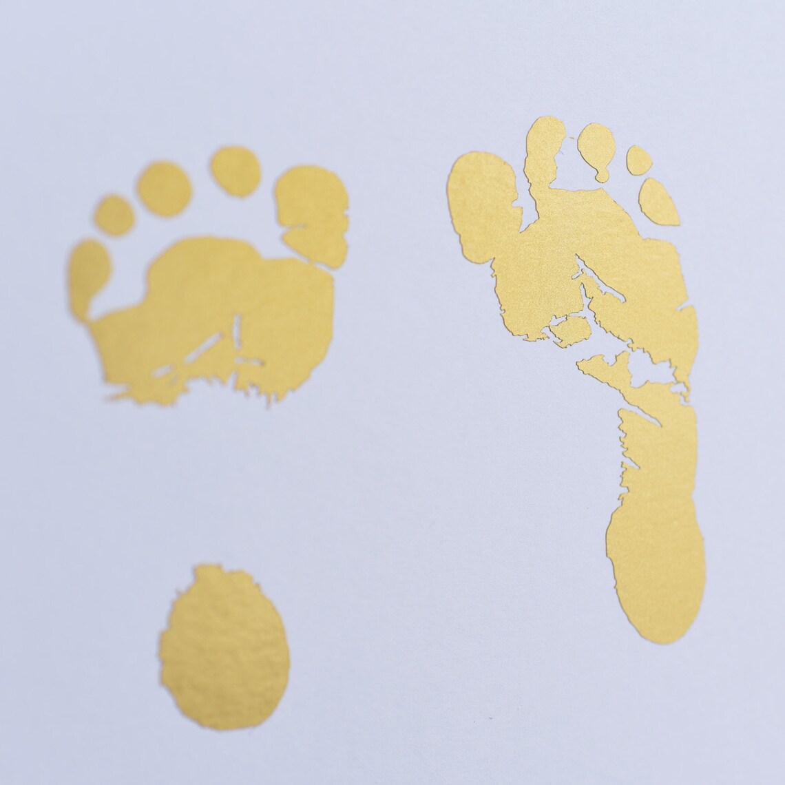 Baby Footprints With Baby Stats and Name Baby Gift Newborn - Etsy