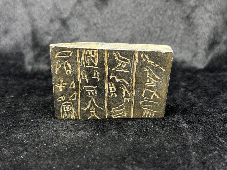 Very Old Egyptian Stone Relief Tile Depicting Ancient Scripts - Etsy