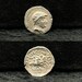 Authentic Beautiful Ancient Bactrian Solid Silver Coin in Good ...