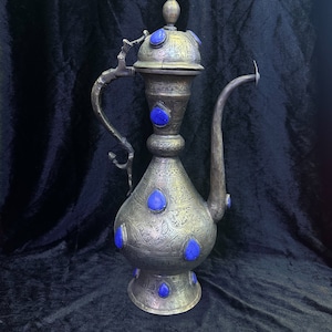 Antique Islamic Safavid Artifact Engraved White Metal Museum Quality ...