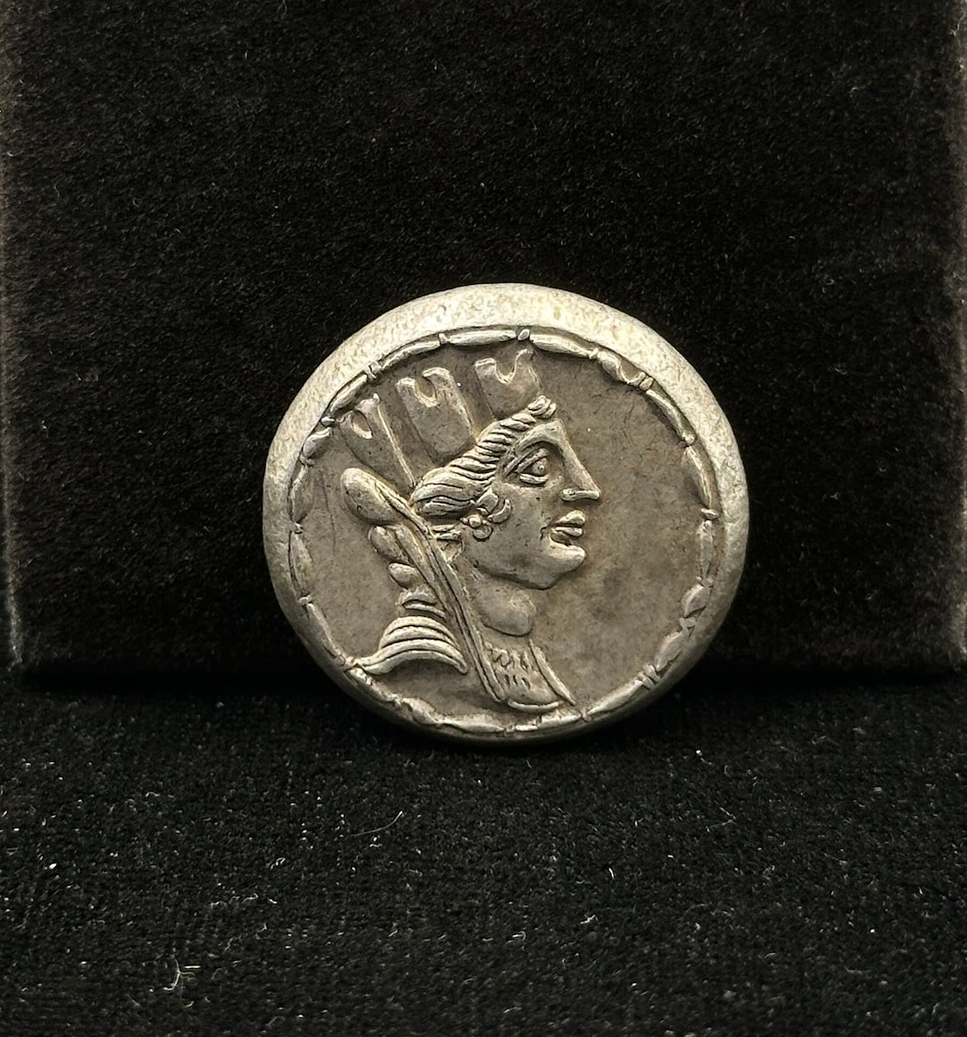 Ancient Greek Roman Coin Phoenicia Sidon Tetradrachm 100 Bc - 100 Ad ...
