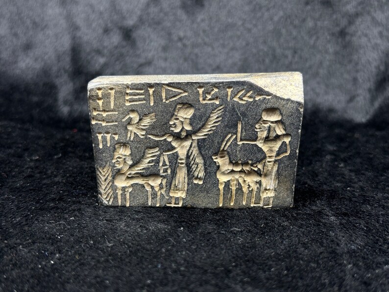Very Old Egyptian Stone Relief Tile Depicting Ancient Scripts - Etsy