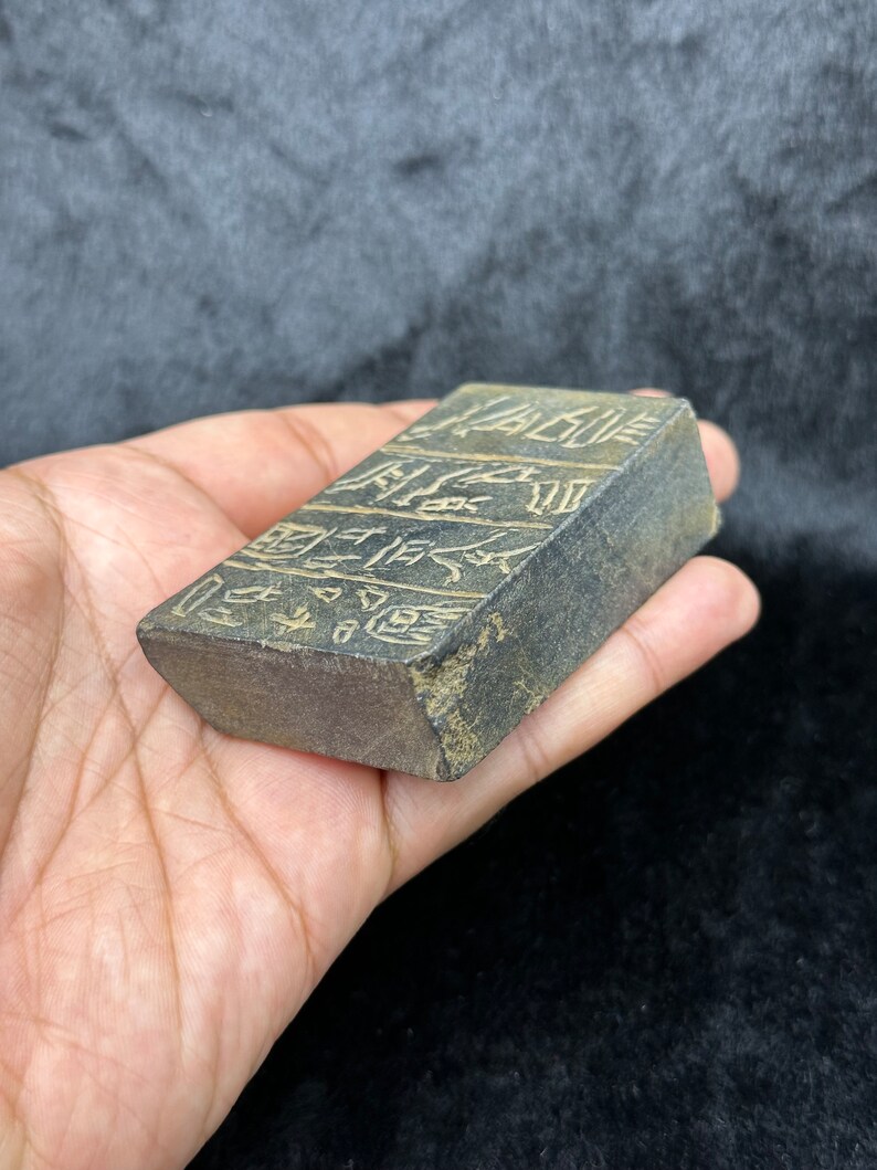 Very Old Egyptian Stone Relief Tile Depicting Ancient Scripts - Etsy